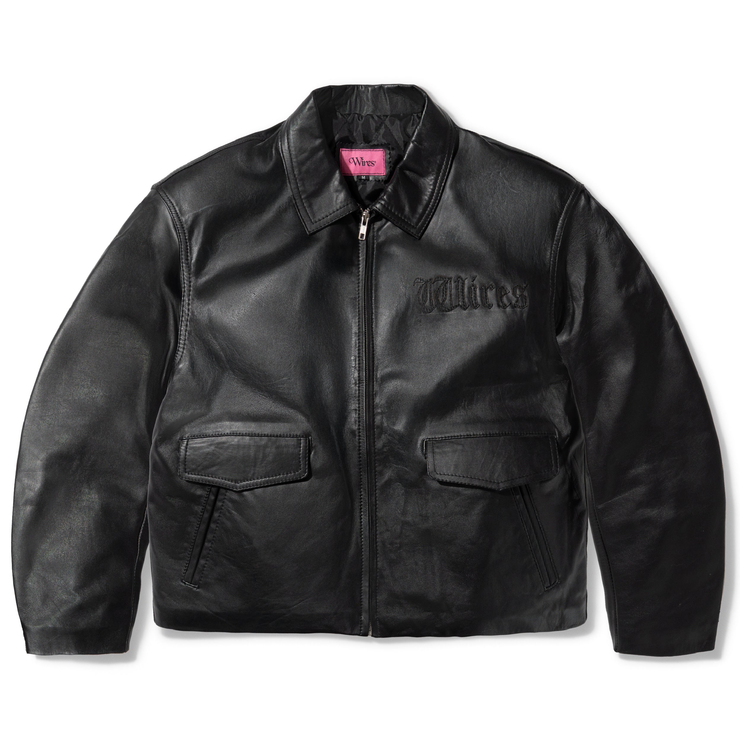 Mayhem Leather Jacket - Black – Orbis