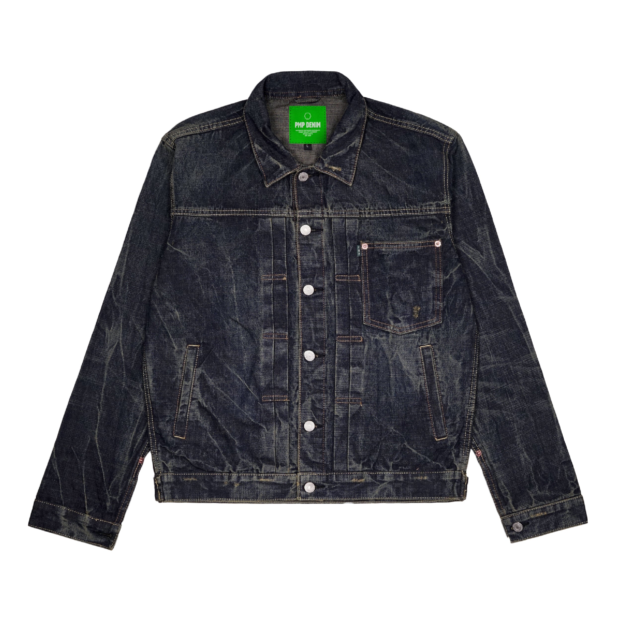 Super Skunk Denim Jacket - Washed Indigo – Orbis