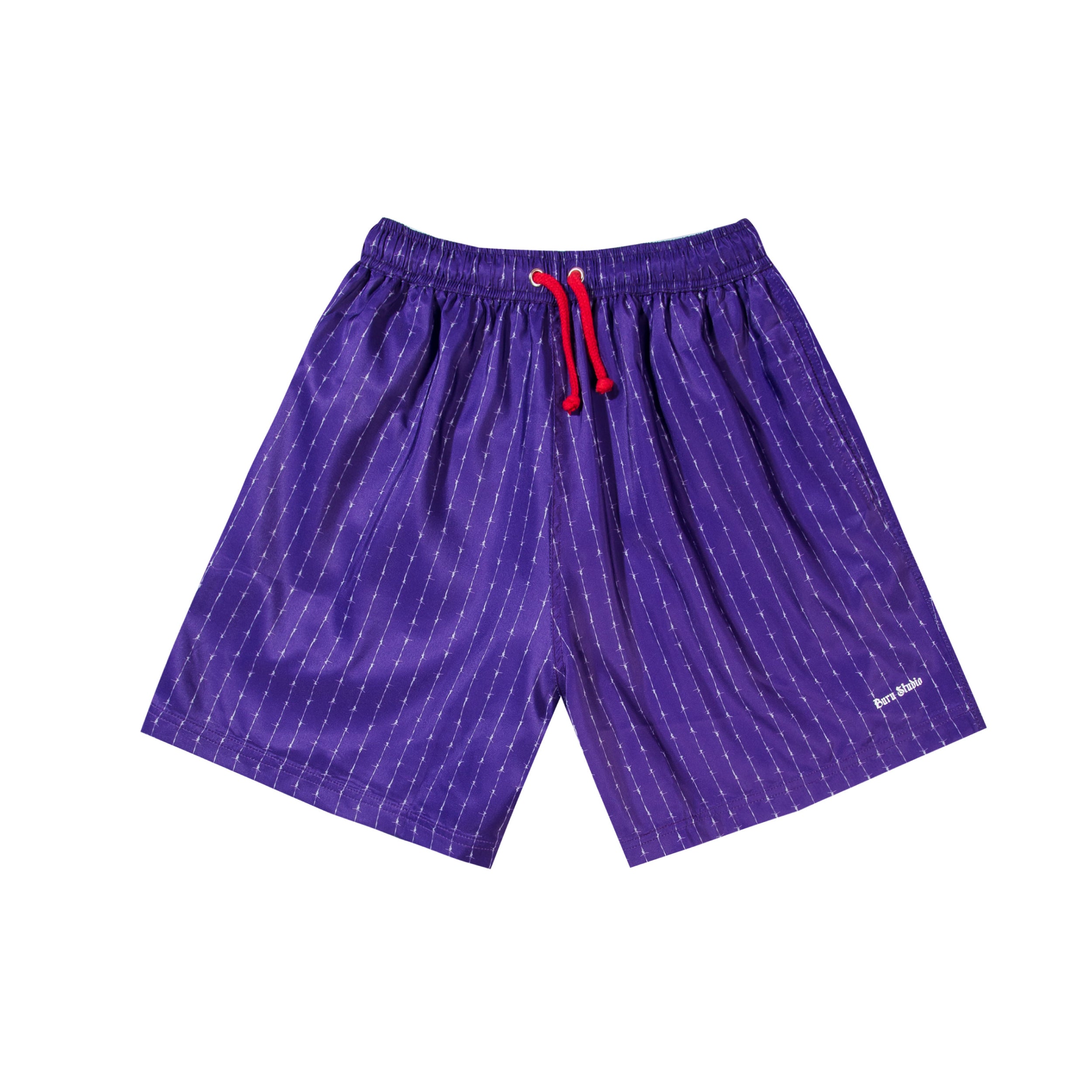 Barbed Wire Shorts - Purple – Orbis